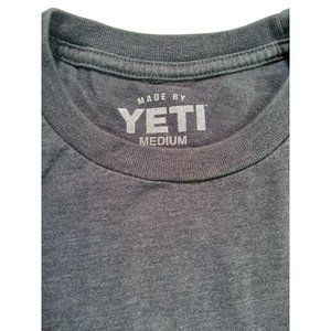 Yeti | Shirts | Yeti Coolers Ss Tshirt Gray Mens Sz M | Poshmark